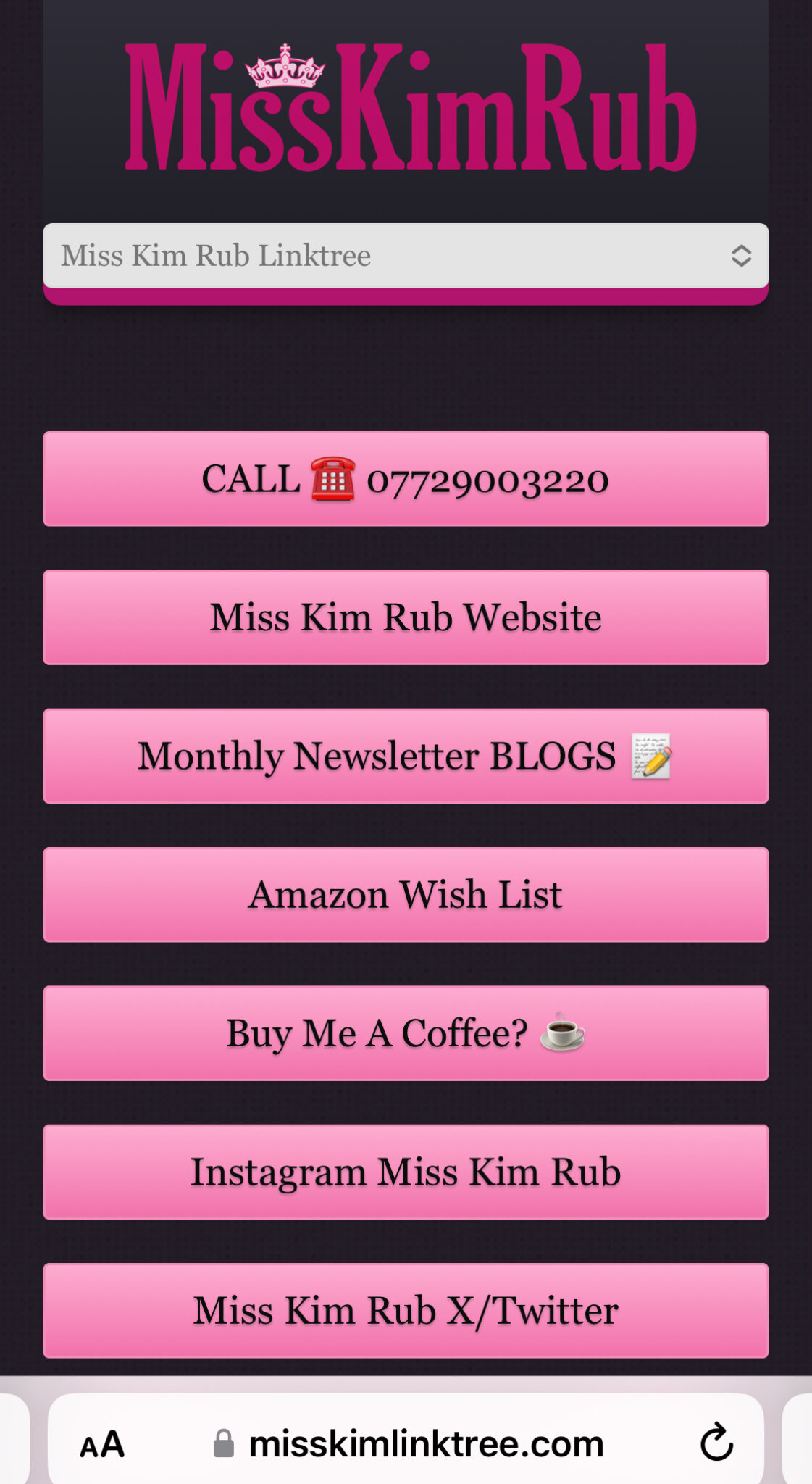 Website Updates - Miss Kim Rub